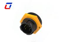 China M19 6 Pin Industrial Plug And Socket Push IP67 Waterproof Connector To Communication for sale