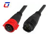China 3+5 Pin M19 Male Female Cable Connectors 300V Waterproof Quick Disconnect Connectors for sale