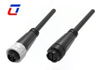 China 10A Quick Lock Electrical Connectors M16 2 Pin Outdoor Waterproof Power Connector for sale