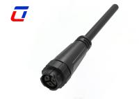 China M16 3 Pin Connector Male And Female 10A 300V Push Waterproof Cable Connector for sale
