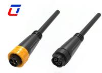 China M16 3 Pin Connector Male And Female 10A 300V Push Waterproof Cable Connector for sale
