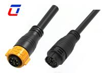 China M25 5 Pin Male To Female Cable Connectors IP67 Molded Quick Release Connector for sale