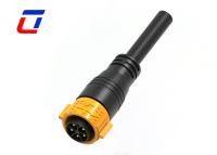 China M25 5 Pin Male To Female Cable Connectors IP67 Molded Quick Release Connector for sale