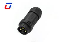 China 3+3 Pin M25 Signal And Power Connector Plastic PA66 Wire To Wire Plug Connectors for sale