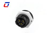 China 3 Pin Waterproof Bulkhead Electrical Connector M19 Panel Mount Connector for sale