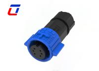China M19 6 Pin Connector Male Female Nylon Water Tight Wire To Board Connectors for sale