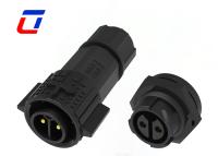China M19 20A Waterproof Power Connector 2 Pin Panel Mount Male To Female Connector for sale