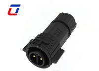 China M19 20A Waterproof Power Connector 2 Pin Panel Mount Male To Female Connector for sale