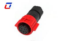 China 300V M19 Waterproof Connector 16 Pin Quick Lock Outdoor Data Connectors for sale