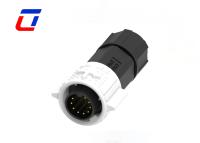 China M19 9 Pin Waterproof Cord Connector Panel Mount Low Current Wire To Board Connector for sale