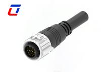 China M19 300V Waterproof Cable Connector 12 Pin Self Locking Outdoor Connector for sale