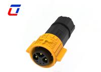 China M19 3+3 Pin Cable To Cable Connector Quick Connect  Power And Signal Connectors for sale