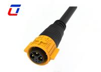 China M19 Wire To Wire Connector Types Outdoor 3+4 Pin Waterproof Connector Growth Lights for sale