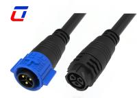China 20A 3 Pin Power Cable Connector M19 DC Waterproof Quick Connector for sale