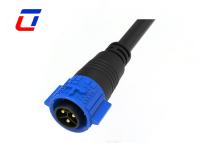 China 20A 3 Pin Power Cable Connector M19 DC Waterproof Quick Connector for sale