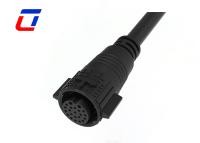 China M19 2+20 Pin Led Light Connector Quick Connect Male Female Cable Connector for sale