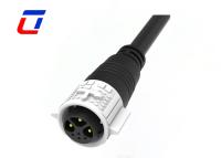 China 3+4 Pin Waterproof Wire Connectors M19 Push Lock Power Signal Molded Connector for sale