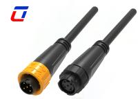 China PA66 M19 5 Pin Water Tight Electrical Connectors OEM Waterproof Solder Connectors for sale