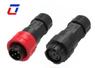 China M16 DC Waterproof Connector ODM Wire To Wire 5 Pin Power Quick Lock Connector for sale