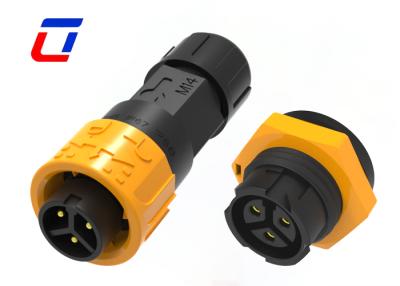 China M16 Male Female 3 Pin Power Connector 10A Industrial Plug And Socket for sale