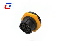 China M25 5 Pin Panel Mount Connector Quick Nylon Electrical Plug Socket For Solar System for sale