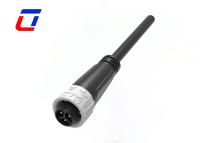 China M16 3 Core Waterproof Cable Connector DC Quick Lock Brass Gold-Plated Power Connectors for sale