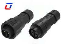 China 2 Pin Circular Power Cable Connector M16 Waterproof Quick Disconnect IP67 Connectors for sale