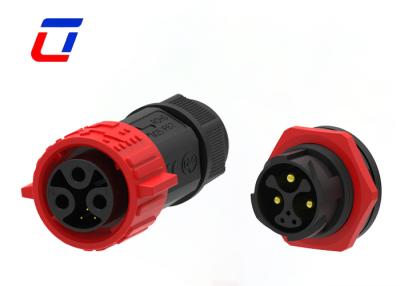 China M25 3+3 Pin Led Connector Quick Lock Wire Splice Connector Waterproof IP67 for sale