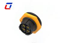China Plastic M25 Waterproof 600V Connector Dustproof 4 Pin Plug And Socket Connector for sale