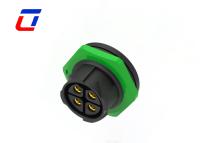 China 50A M25 Power Waterproof Connector 4 Pin Reliable Waterproof Male Female Connectors for sale