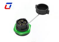 China M25 5 Pin IP67 Circular Connectors 50A Plastic Male Female Plug Socket Connectors for sale