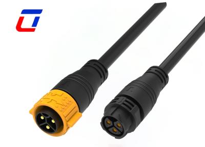 China 50A 3 Pin Male Female Connector Waterproof Power Connector M25 Made In China for sale