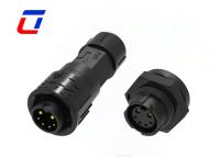 China M16 2+4 Pin IP67 Connectors Waterproof 300V Low Voltage Wire To Board Connector for sale