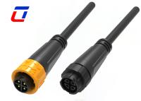 China M16 4 Pin Waterproof Connectors 300V Heavy Duty Commercial Power Cable Connector for sale