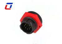 China 300V M19 Round IP67 Waterproof 7 Pin Plastic Male Female Connectors For Control Systems for sale