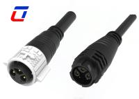 China M19 3+2 Pin Waterproof Wire To Wire Connector Power Signal Push Lock Connector for sale