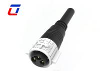 China M19 3+2 Pin Waterproof Wire To Wire Connector Power Signal Push Lock Connector for sale