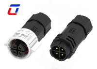 China PA66 M19 OEM IP67 Connector 4 Pin Circular Waterproof Power Connector Carriers for sale