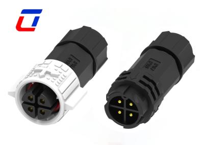 China PA66 M19 OEM IP67 Connector 4 Pin Circular Waterproof Power Connector Carriers for sale