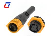 China 300V PA66 Wire To Board 11 Pin LED Light Connector TUV M19 Waterproof Connector for sale