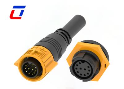 China 300V PA66 Wire To Board 11 Pin LED Light Connector TUV M19 Waterproof Connector for sale