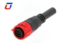 China M19 Low 5A  Waterproof Connector Best 12 Pin Brass Gold-Plated Connector Wire To Board for sale
