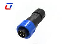 China M16 Waterproof 4 Pin Connector 10A IP67 Rated Power Male To Female Connector for sale