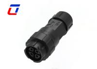 China M16 Waterproof 4 Pin Connector 10A IP67 Rated Power Male To Female Connector for sale