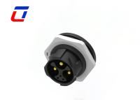 China M25 3+3 Pin Circular Push Pull Connectors 20A Wire To Board Power Signal Connector for sale