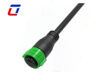 China M25 Waterproof Landscape Lighting Connectors 22 Pin Male To Female Cable Connectors for sale