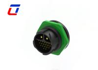 China M25 Waterproof Landscape Lighting Connectors 22 Pin Male To Female Cable Connectors for sale