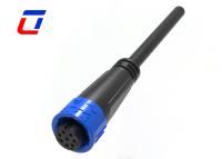 China M16 8 Pin Low Voltage Wire Connectors Waterproof Self Locking Industrial Signal Connector for sale
