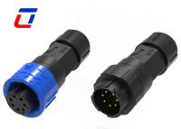 China M16 7 Pin Male Female Waterproof Connectors  Industrial Plastic Circular Data Connector for sale