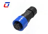 China M16 7 Pin Male Female Waterproof Connectors  Industrial Plastic Circular Data Connector for sale